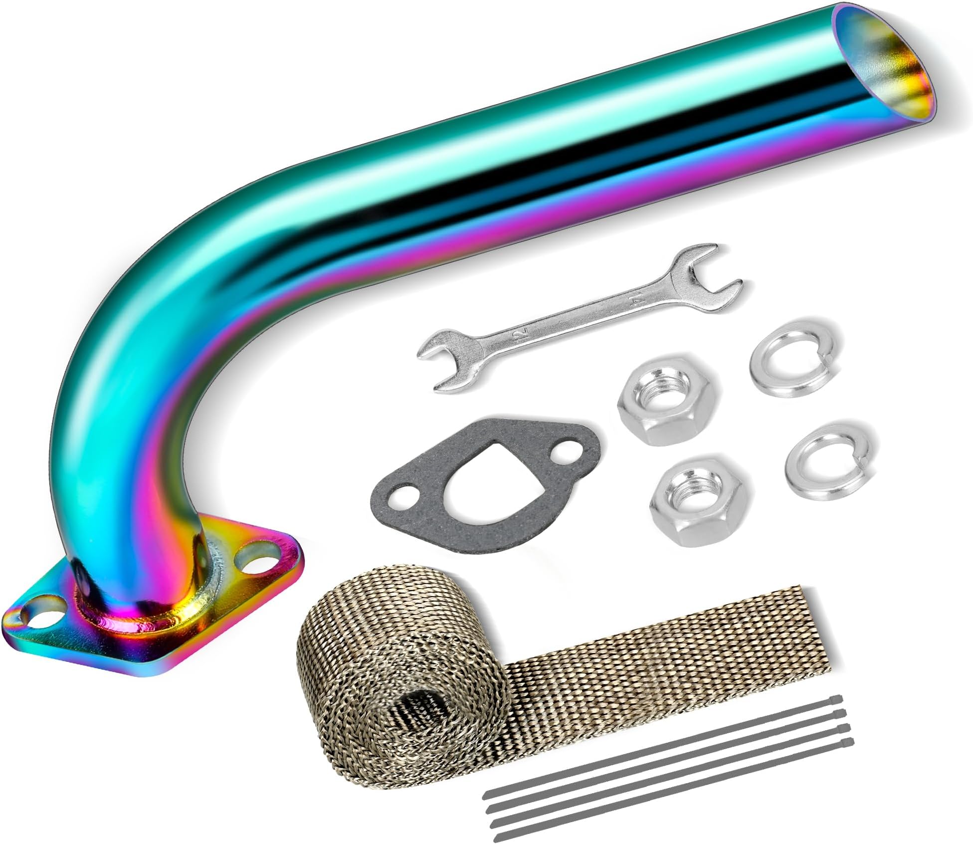 Amazon.com: Header Exhaust Pipe Kit for Non Hemi Predator 212cc 196cc 6 ...