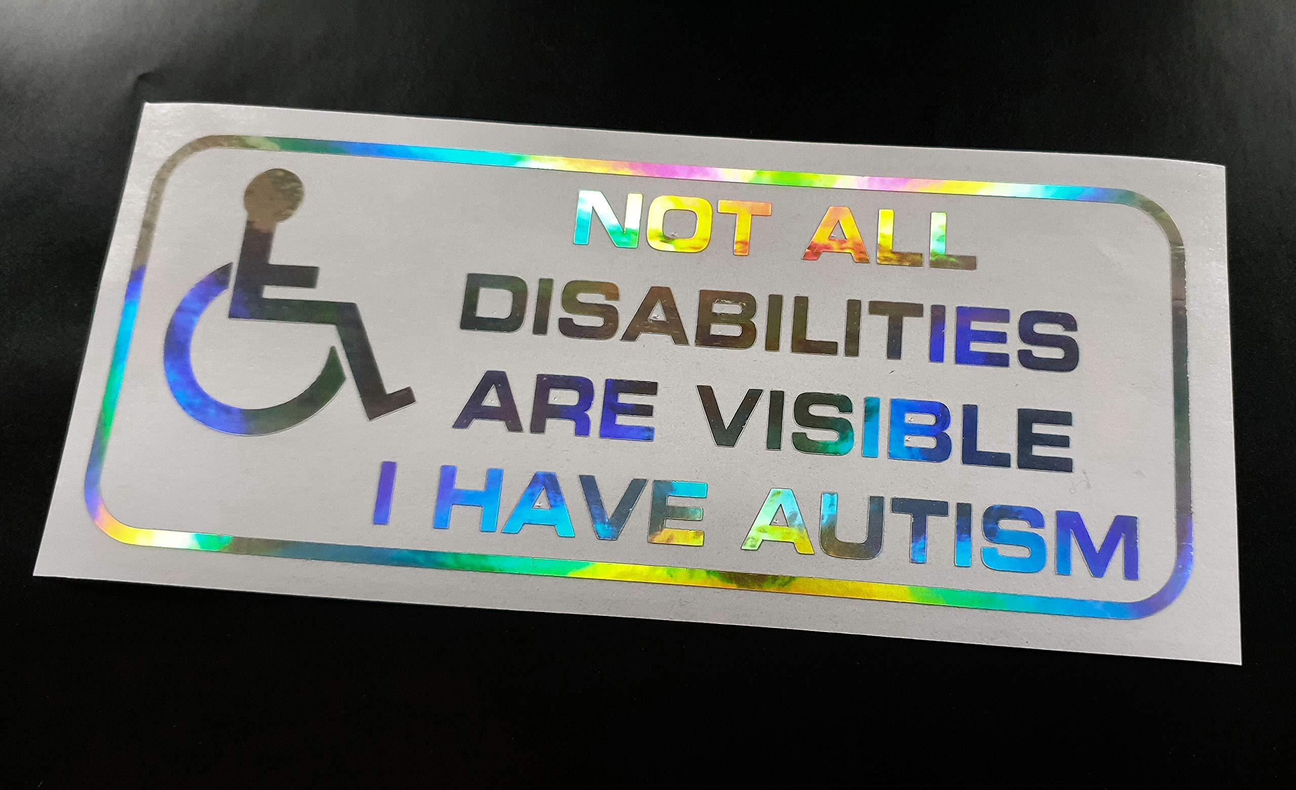Buy NOT ALL DISABILITIES ARE VISIBLE I HAVE AUTISM Disability Buy NOT ALL DISABILITIES ARE VISIBLE I HAVE AUTISM Disability