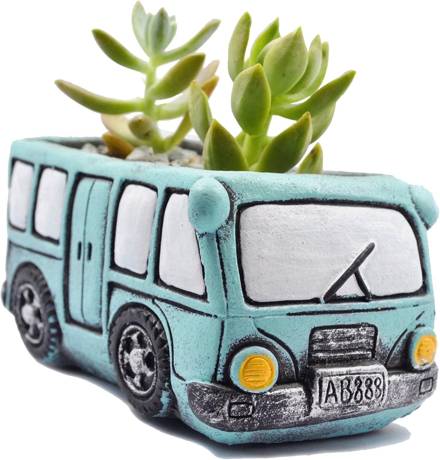 Amazon.com : Ogrmar Retro Creative Car Flower Pot Garden Plant ...