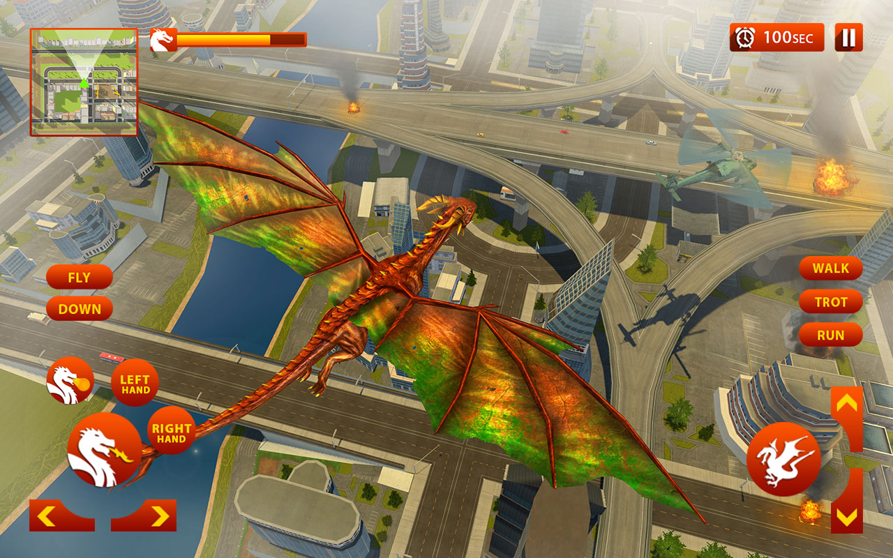 Ultimate Dragon Simulator Game: City Dragon Attack - App on Amazon Appstore