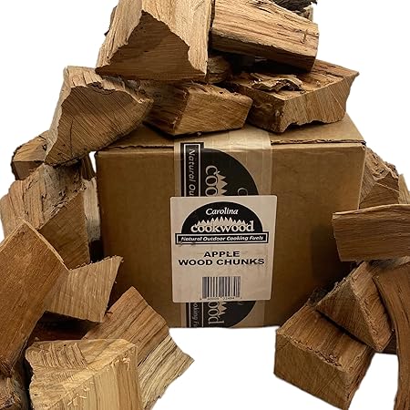 Amazon.com : Carolina Cookwood Apple Smoking Wood Chunks Add Smoke ...