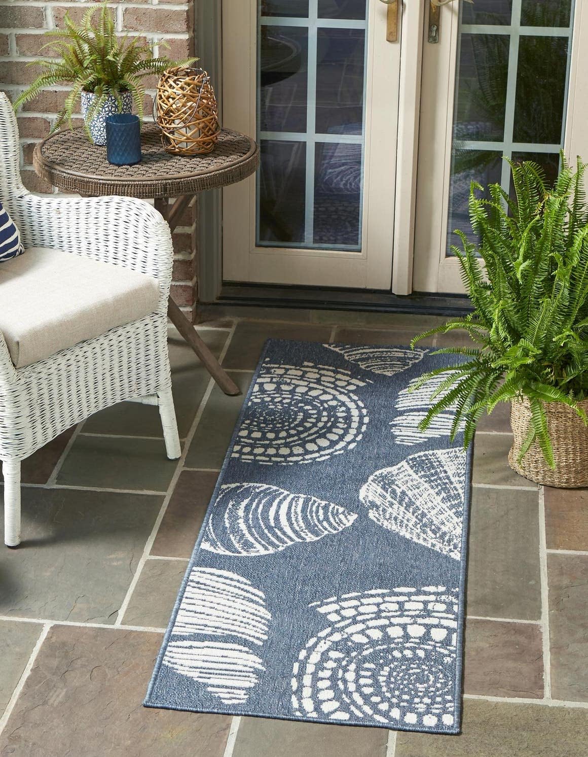 Amazon.com: Unique Loom Outdoor Coastal Collection Area Rug - Bodrum (2 ...