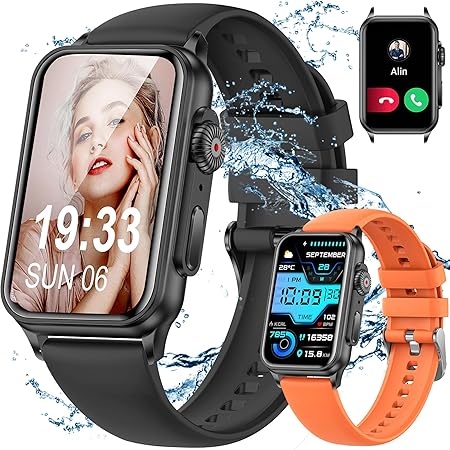 Amazon.com: COCO Bluetooth Smartwatch BT2 for Seniors Men and Women ...