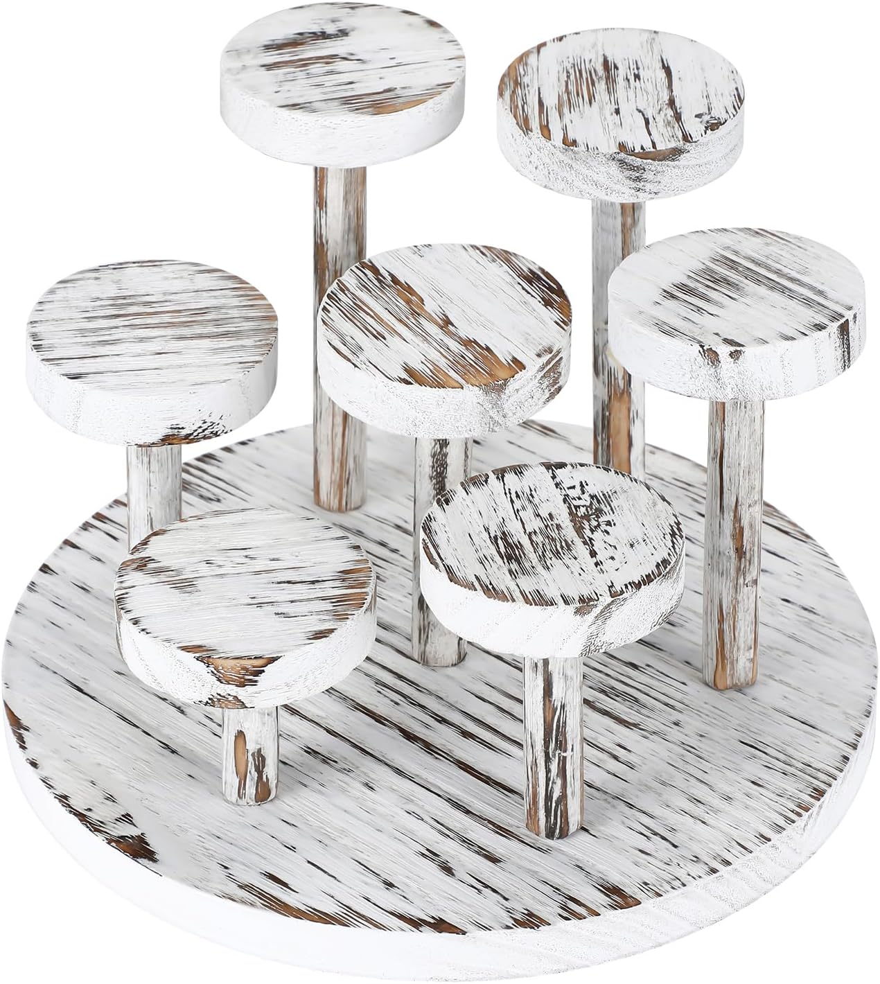 Amazon.com: BBTO 7 Tier Wooden Display Stand for Figures Action Figure ...