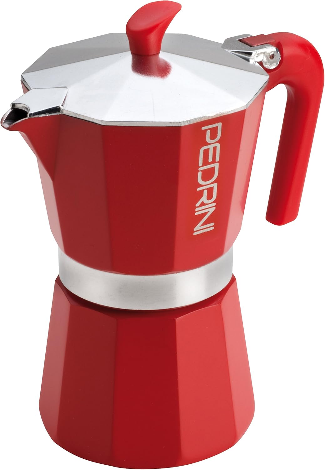 Amazon.com: Perini Italy AmoraColor Moka Stovetop Aluminium Espresso ...