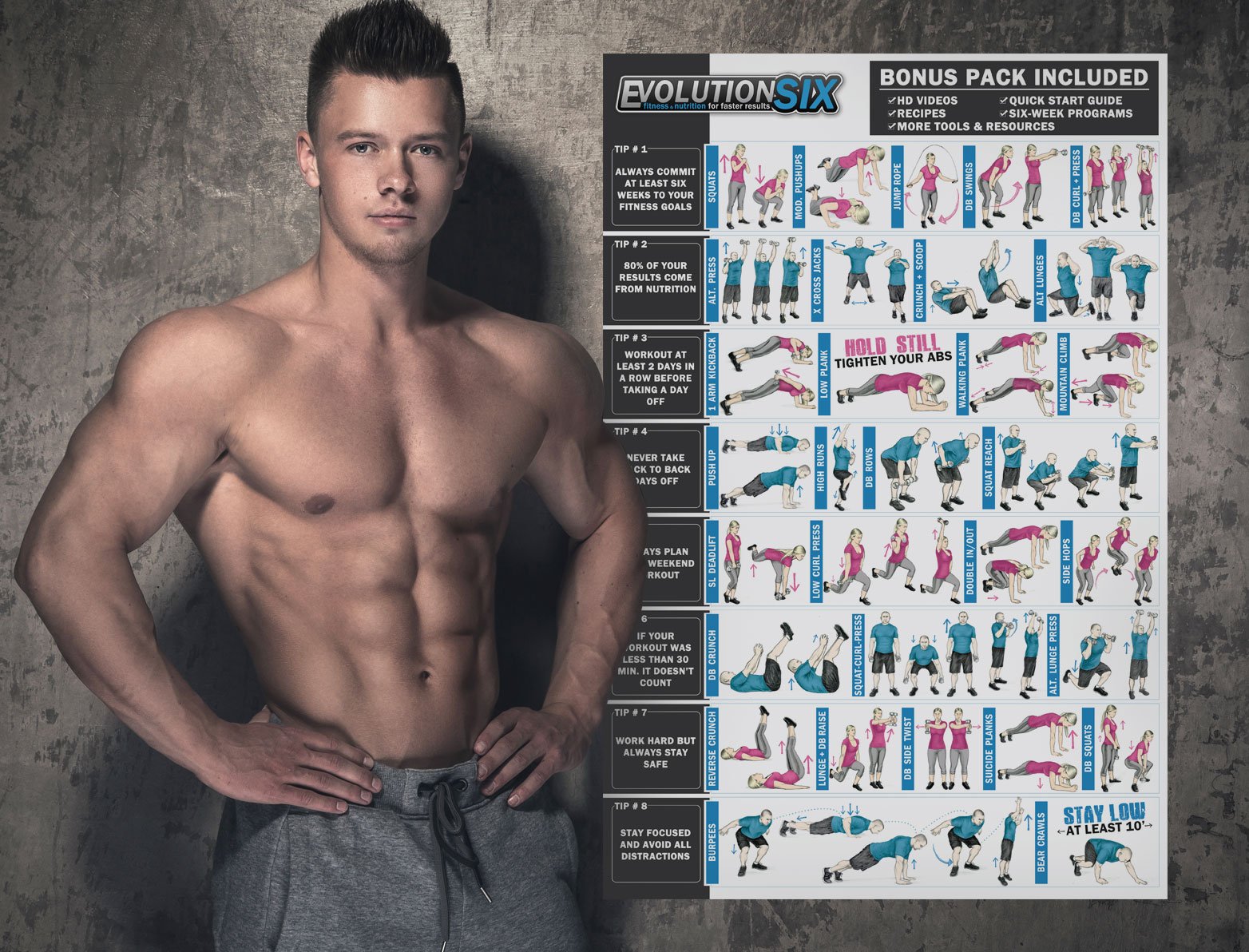 Abdominal Exercises Chart Day Ab Exercises List Ab Challenge 30 Min Ab
