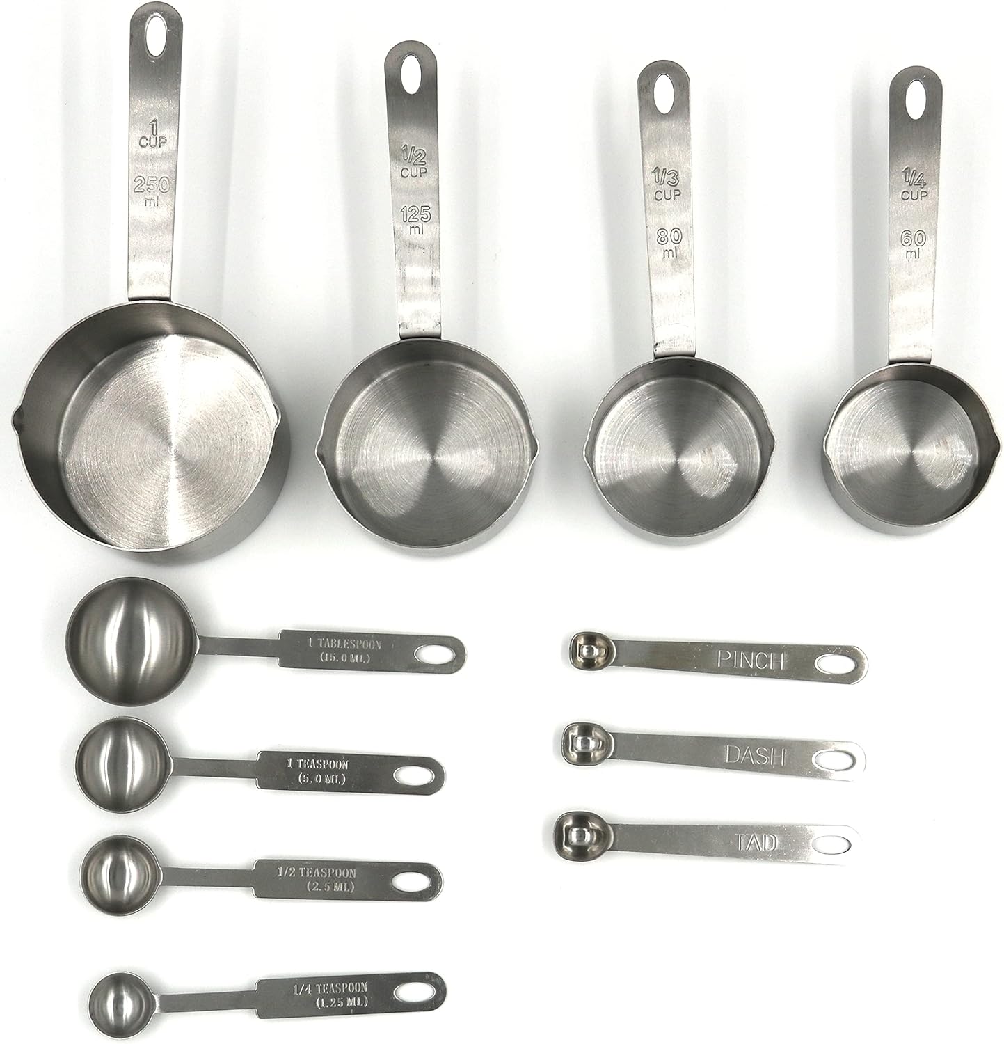 Amazon.com: Chef Select Measuring Set, Set of 11, Includes 4 Measuring ...