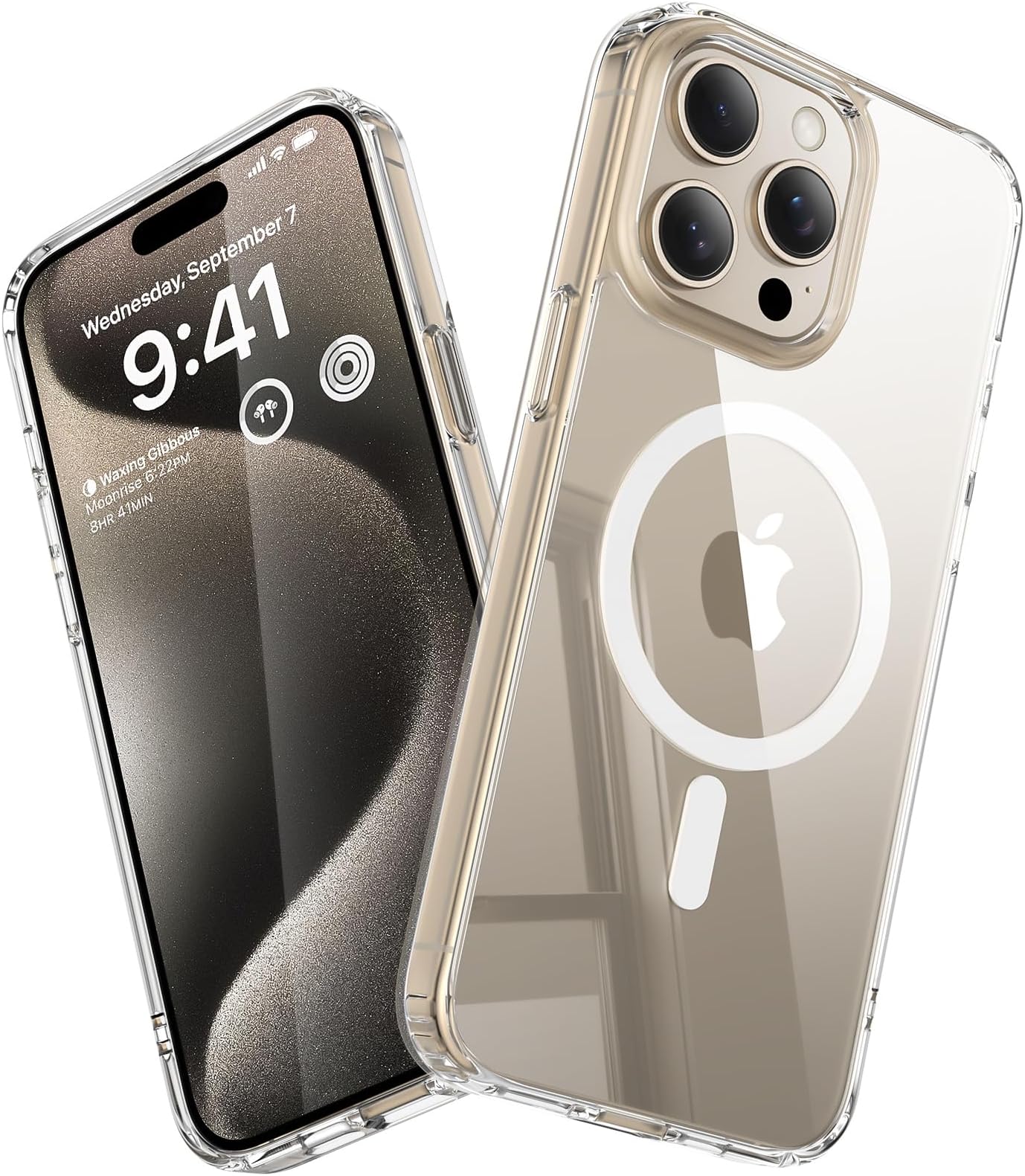 Amazon.com: SUCGLES for iPhone 15 Pro Case with MagSafe, Strongest ...