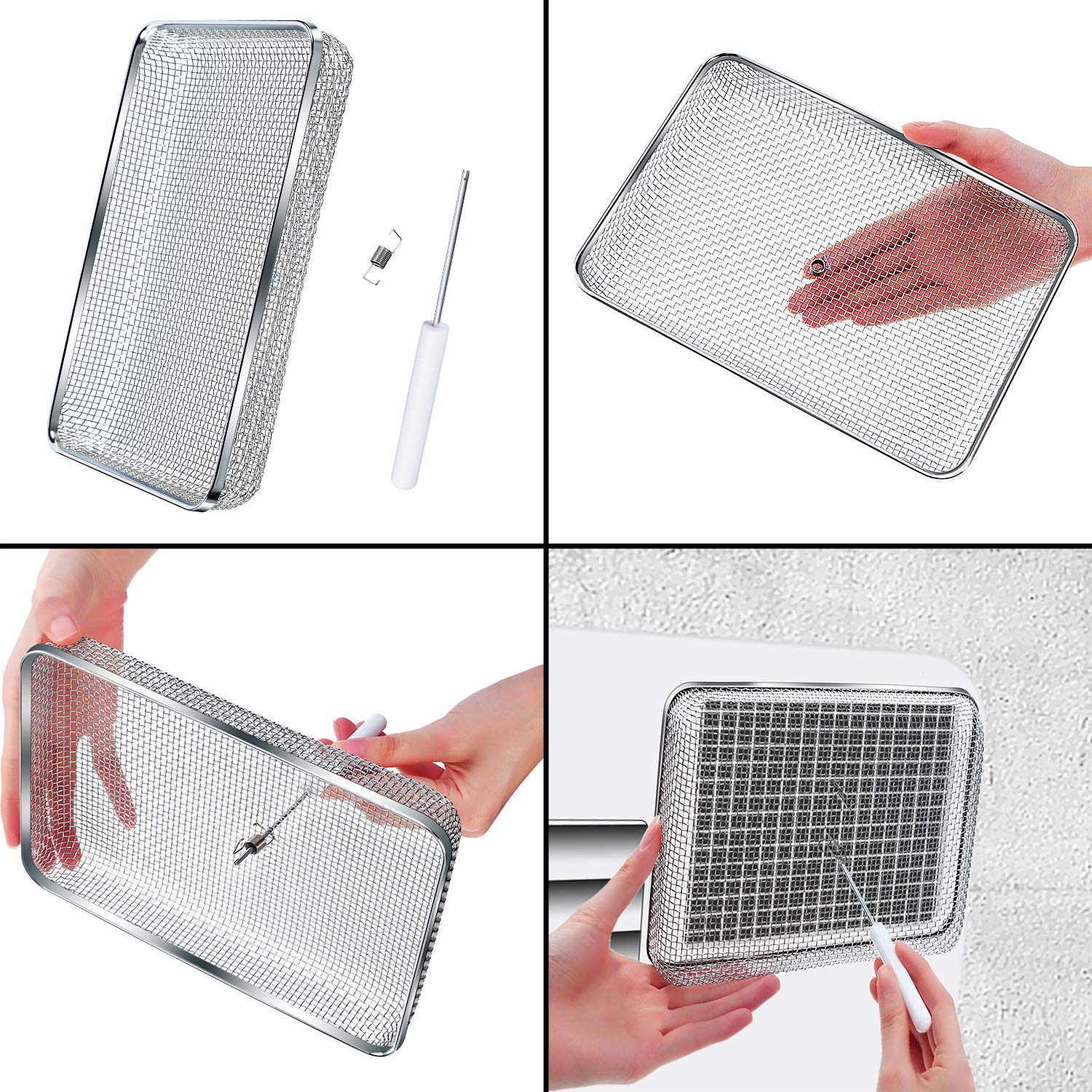 Snapklik.com : TOODOO 3 Pack Flying Insect Screen RV Furnace Vent Cover ...