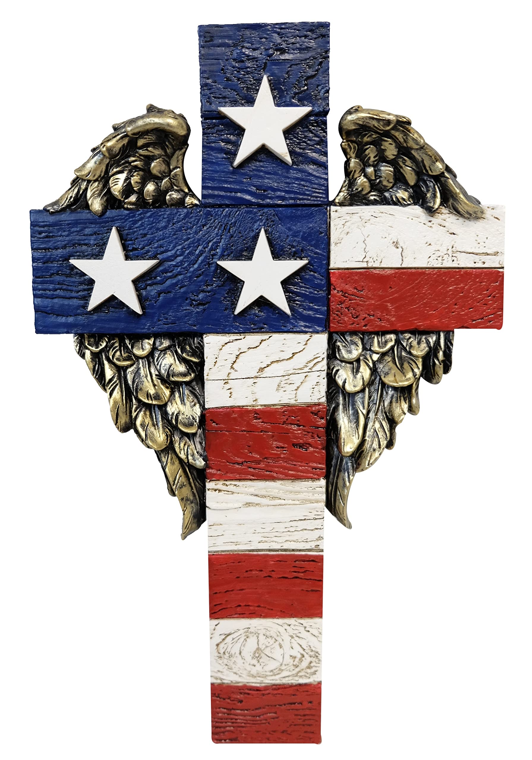 Amazon.com: Wall Cross For Star and Stripes American Flag U.S ...