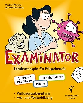 Examinator: Lernkartenspiel für Pflegeberufe. Prüfungsvorbereitung. Aus ...