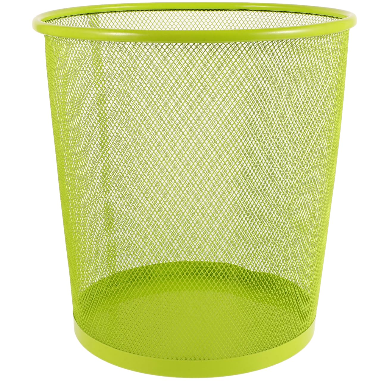 Amazon.com: Ciieeo Mesh Trash can 11 Inch Metal Wire Wastebasket ...