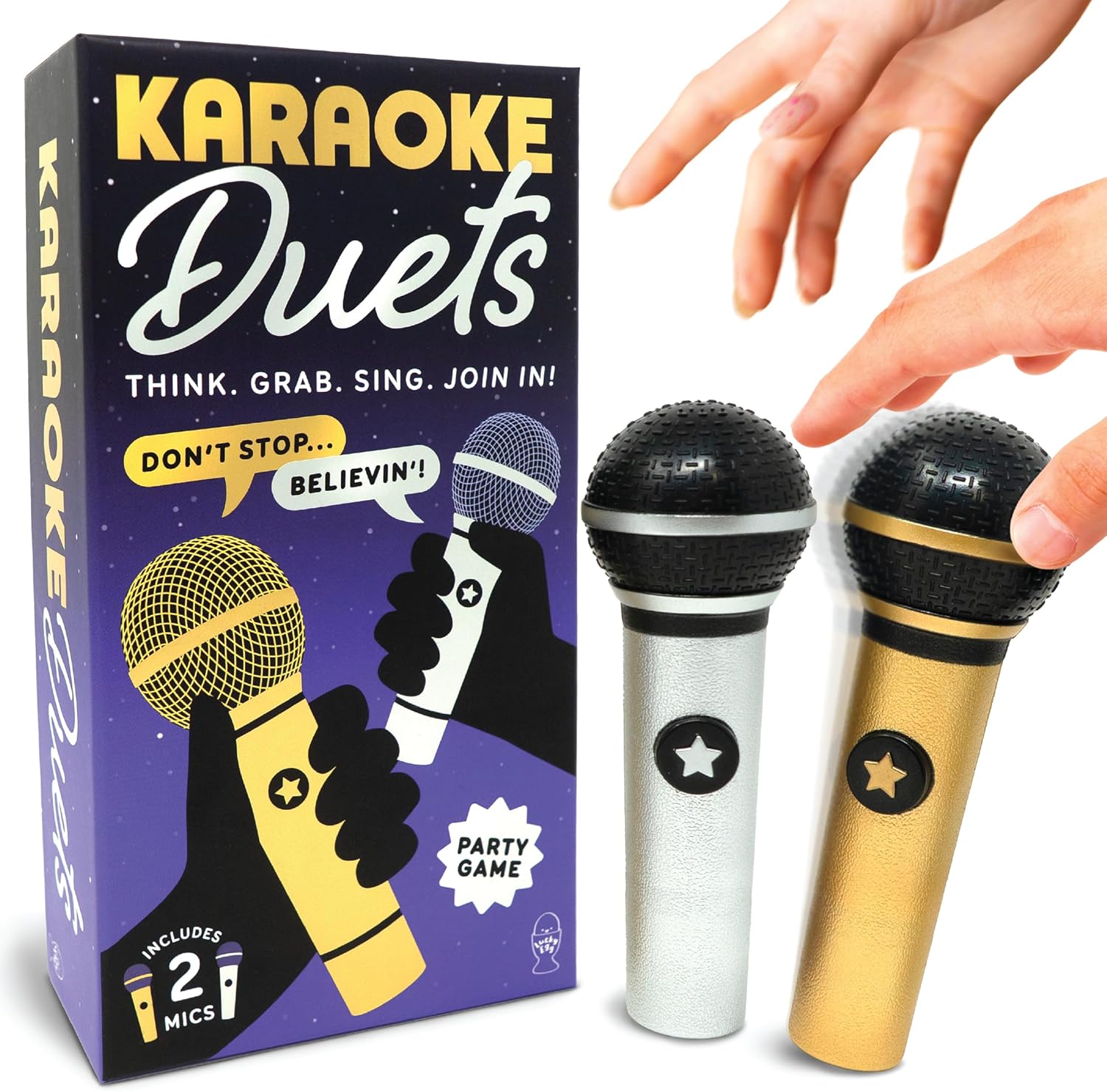 Amazon.com: Grab The Mic Creators Bring You Karaoke Duets – 2 Mics, 2 ...