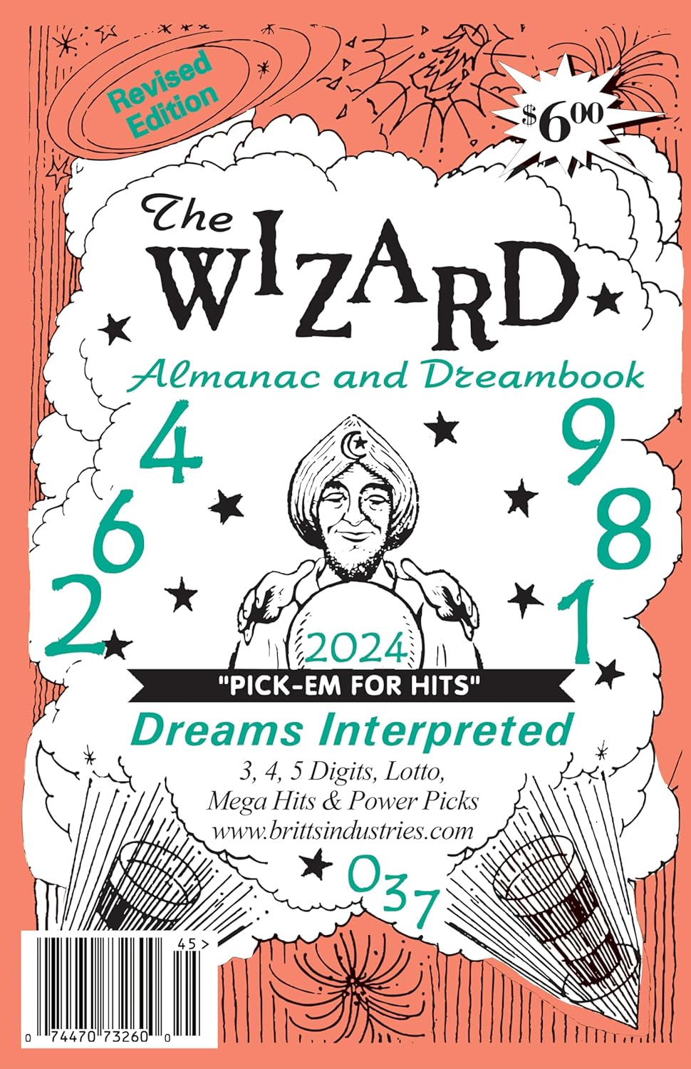 2016 Wizard Almanac & Dream Book - Lottery Book: Britt's Industries Inc ...