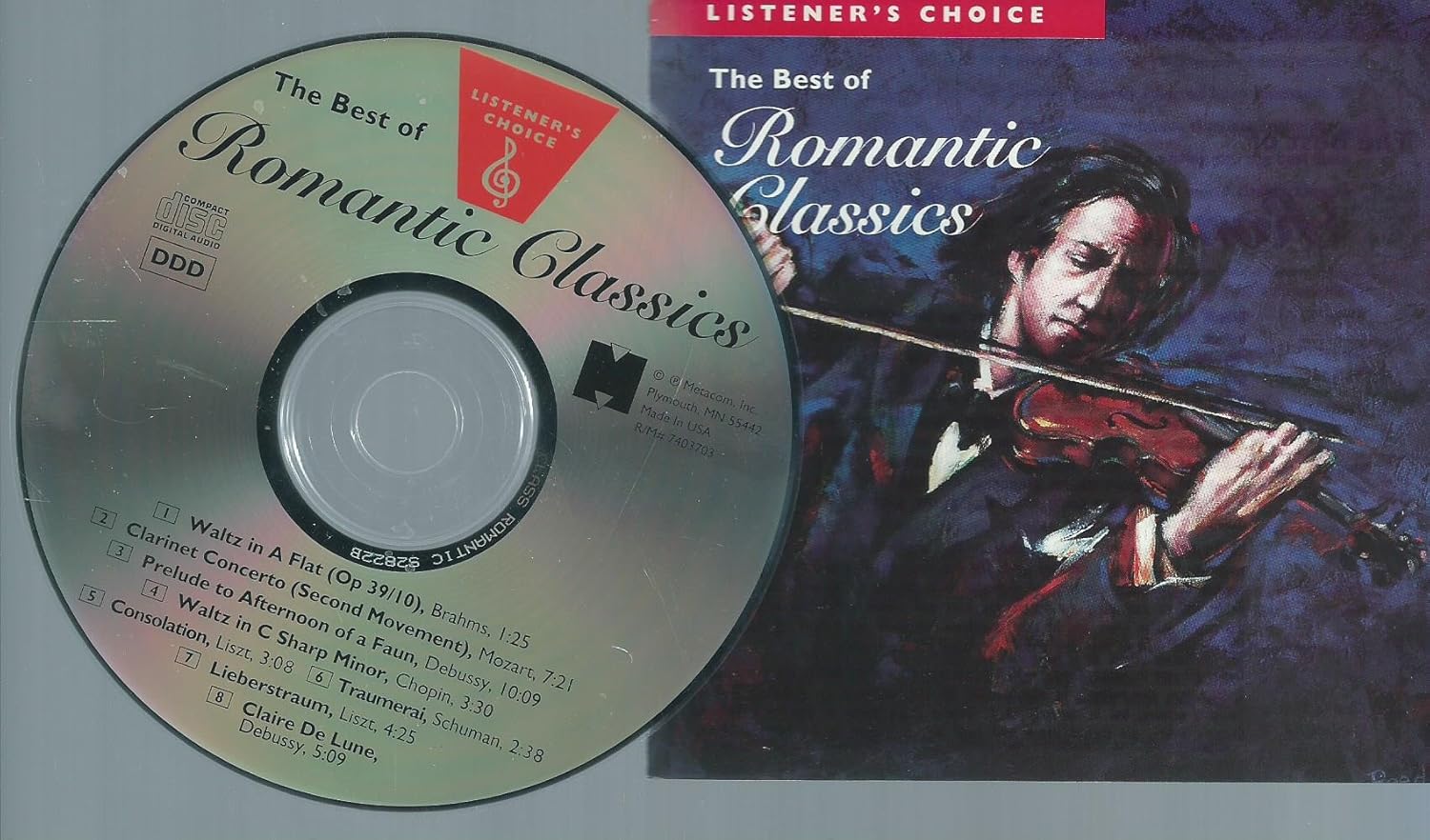 Amazon.com: The Best of Romantic Classics (Listener's Choice Classical ...