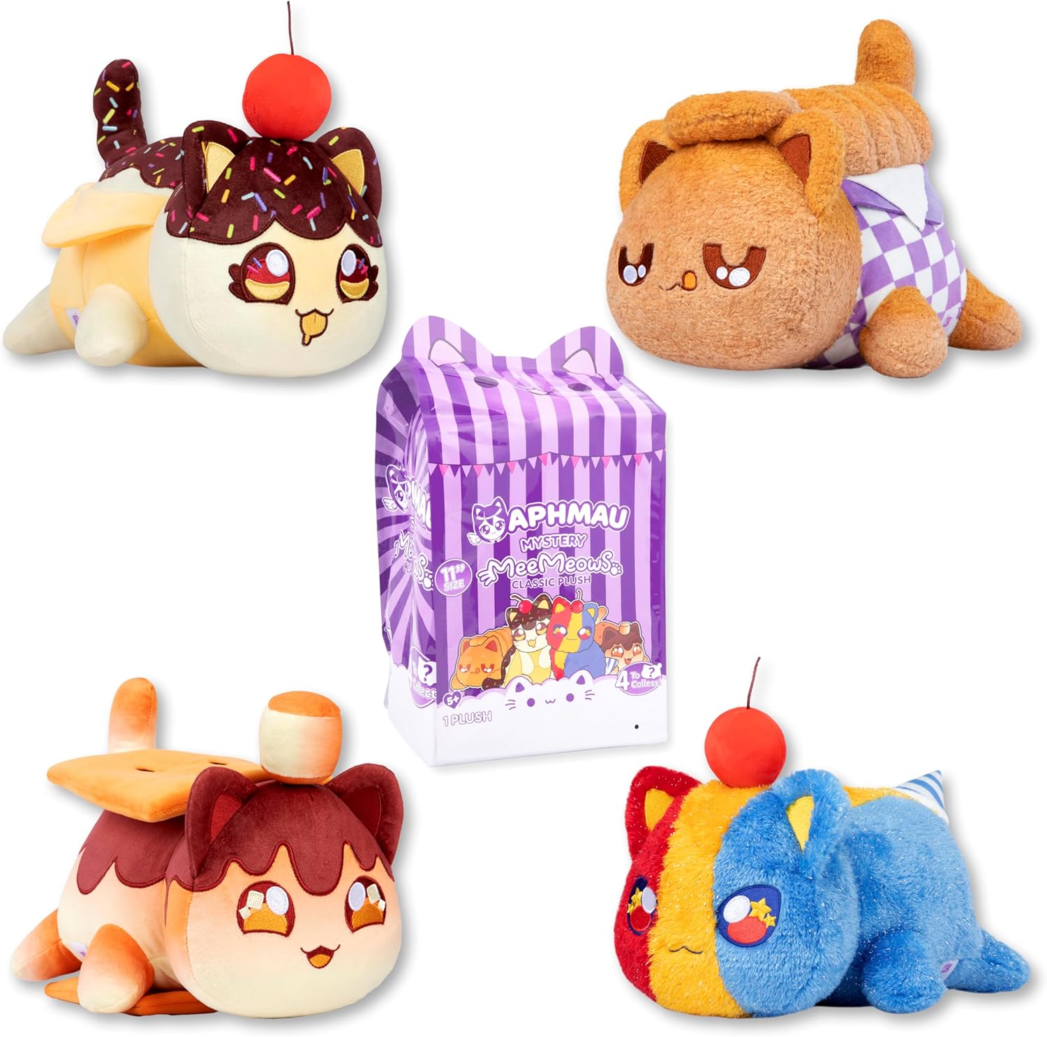 Amazon.com: Aphmau MeeMeows 11” Classic Mystery Plush, Carnival Treats ...