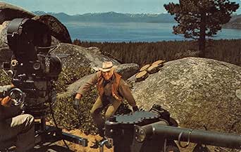 Amazon.com: Postcard Ben Cartwright Filming Televison Show Bonanza at ...