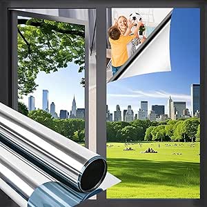 Amazon.com: Niviy One Way Window Privacy Film Window Tint for Home See Out Not in Effect Anti UV ...