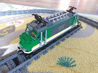 Amazon.com: LEGO City Cargo Train 60198 Remote Control Train Building ...