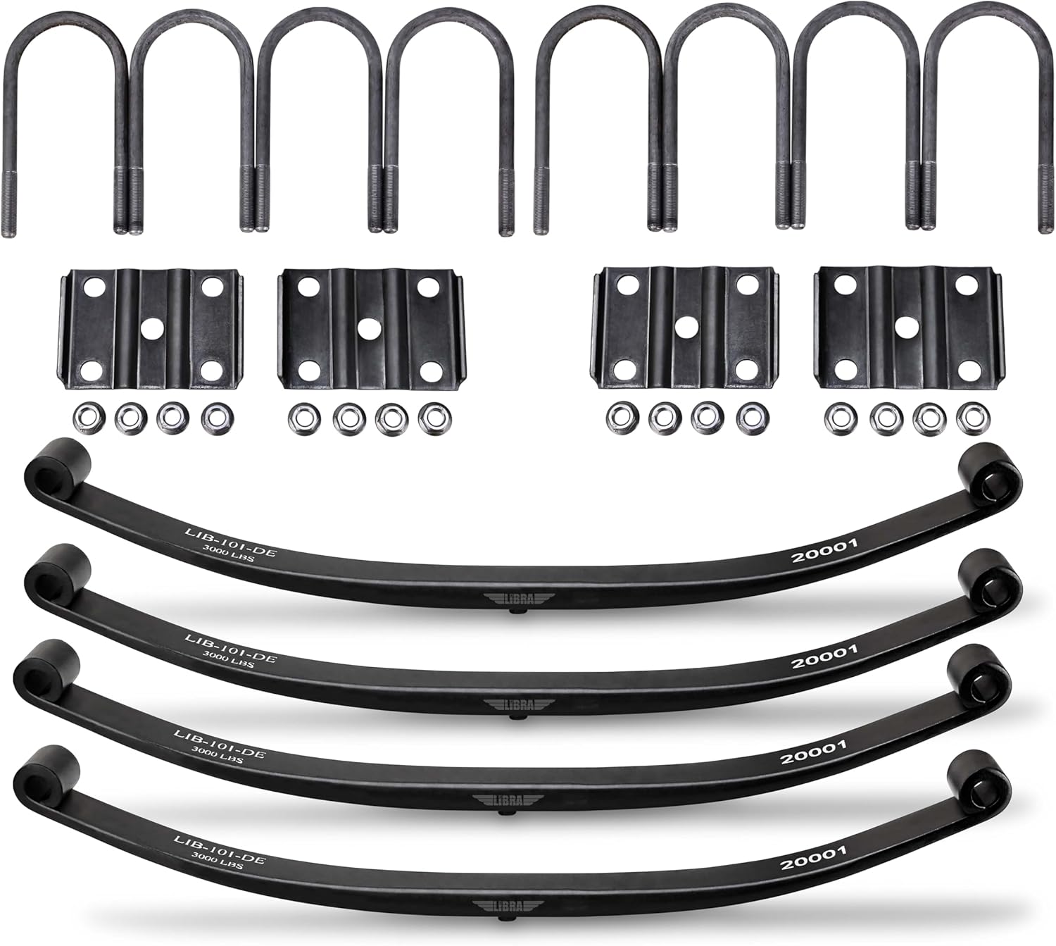 Amazon.com: LIBRA 6000lbs 6K Mobile Home Trailer Axle Tendem Suspenion ...