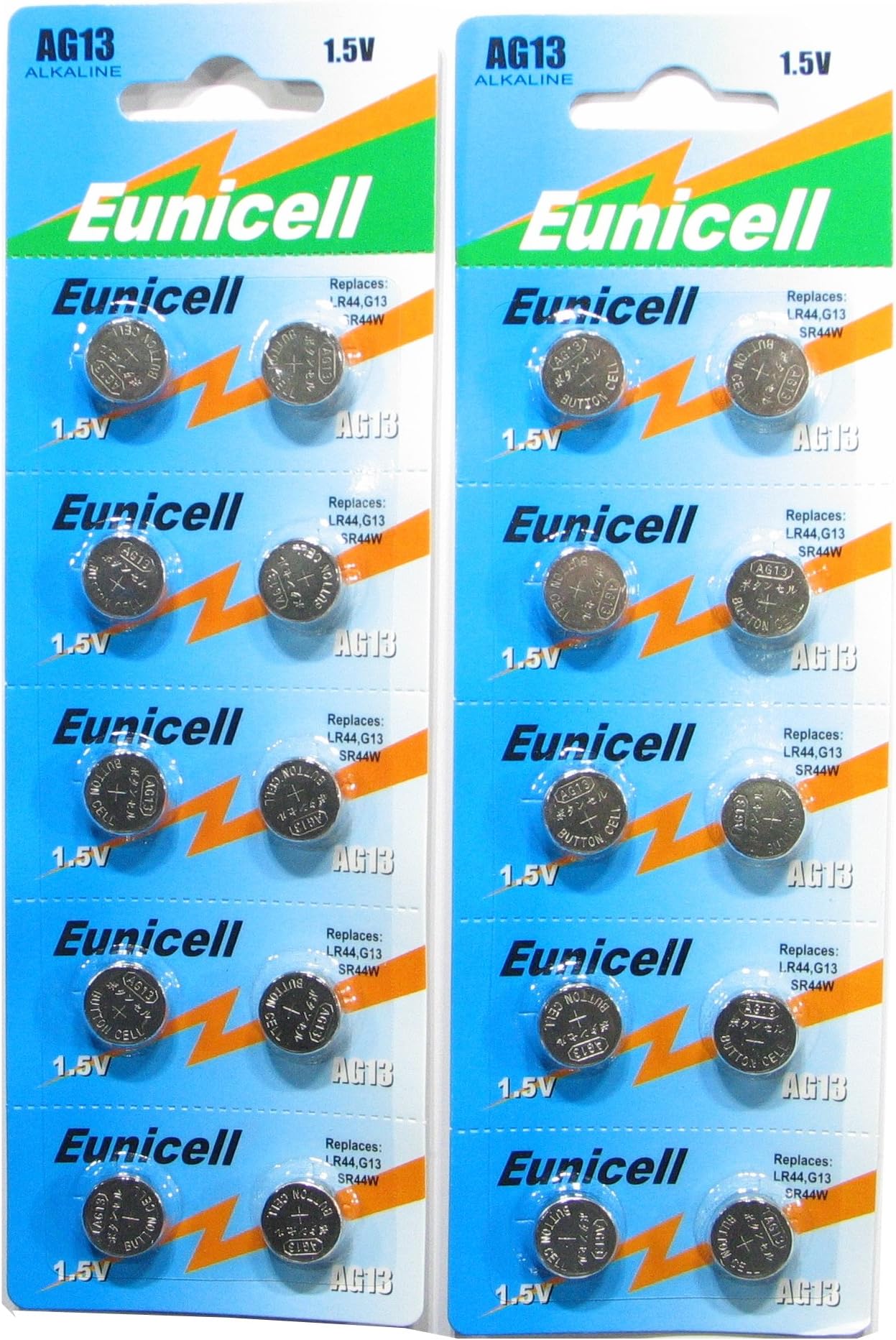 HyCell LR44 A76 Alkaline 1.5v Button Cell Batteries x 4: Amazon.co.uk ...