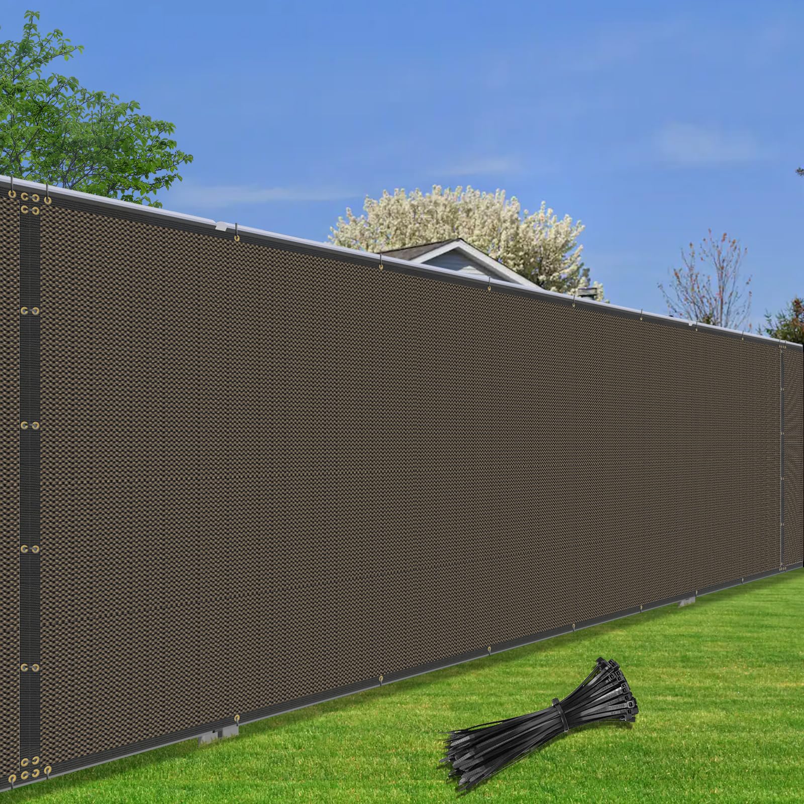 Snapklik.com : Coarbor 6 X 30 Fence Privacy Screen Heavy Duty ...