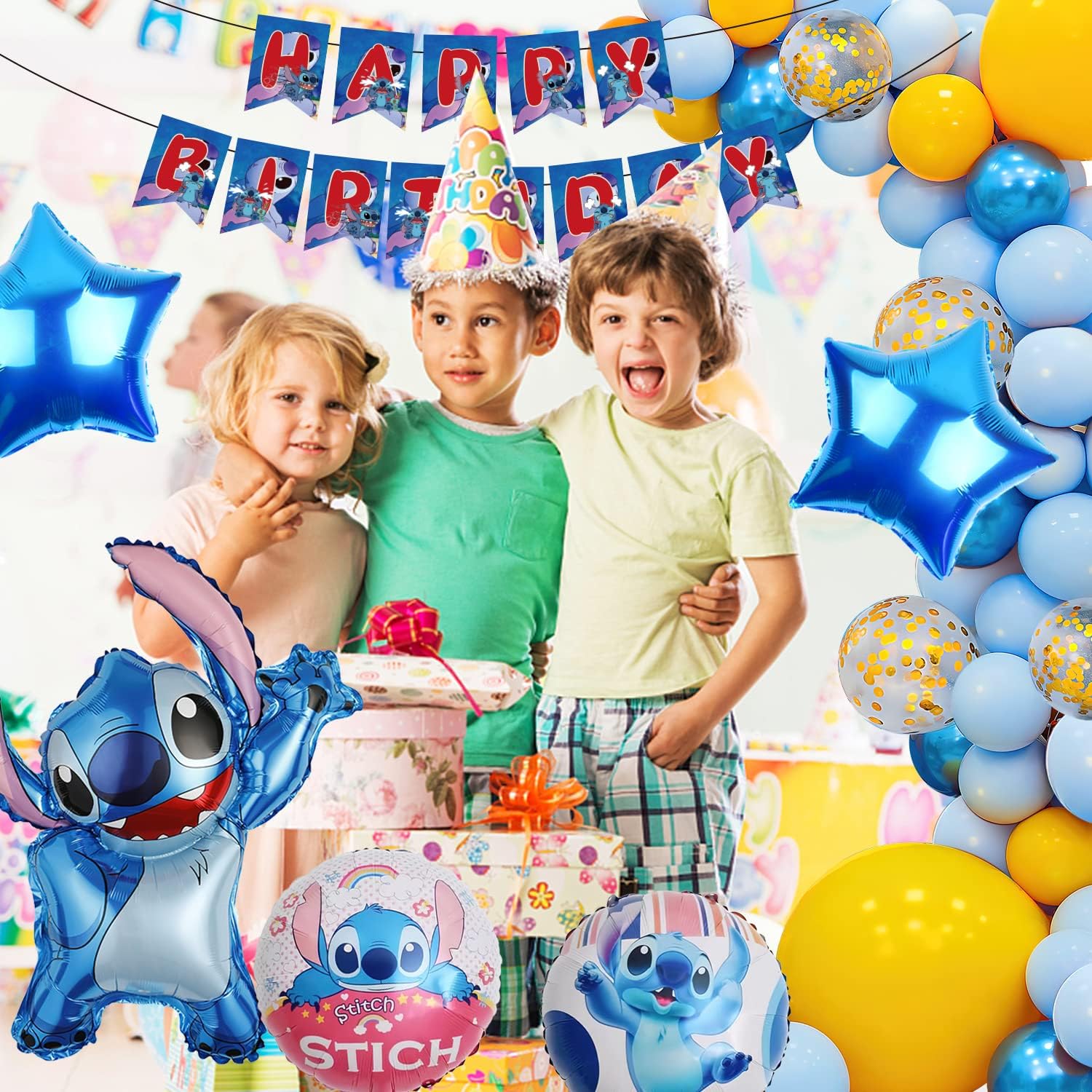 Lilo Stitch Party Balloons Tomicy Birthday Party Decorations Lilo ...