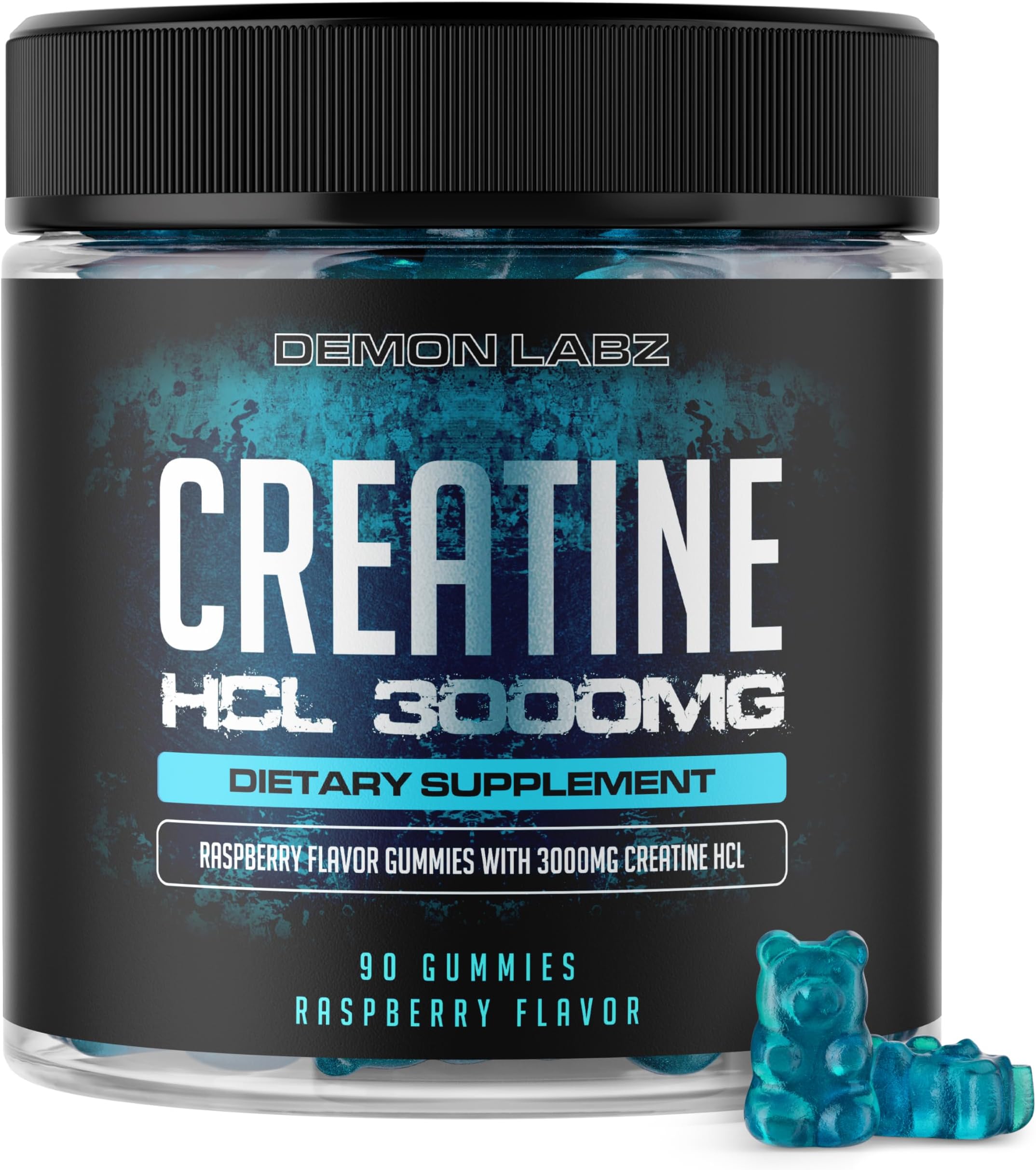 Amazon.com: Demon Labz Creatine HCL 3000mg Per Serving - Raspberry ...