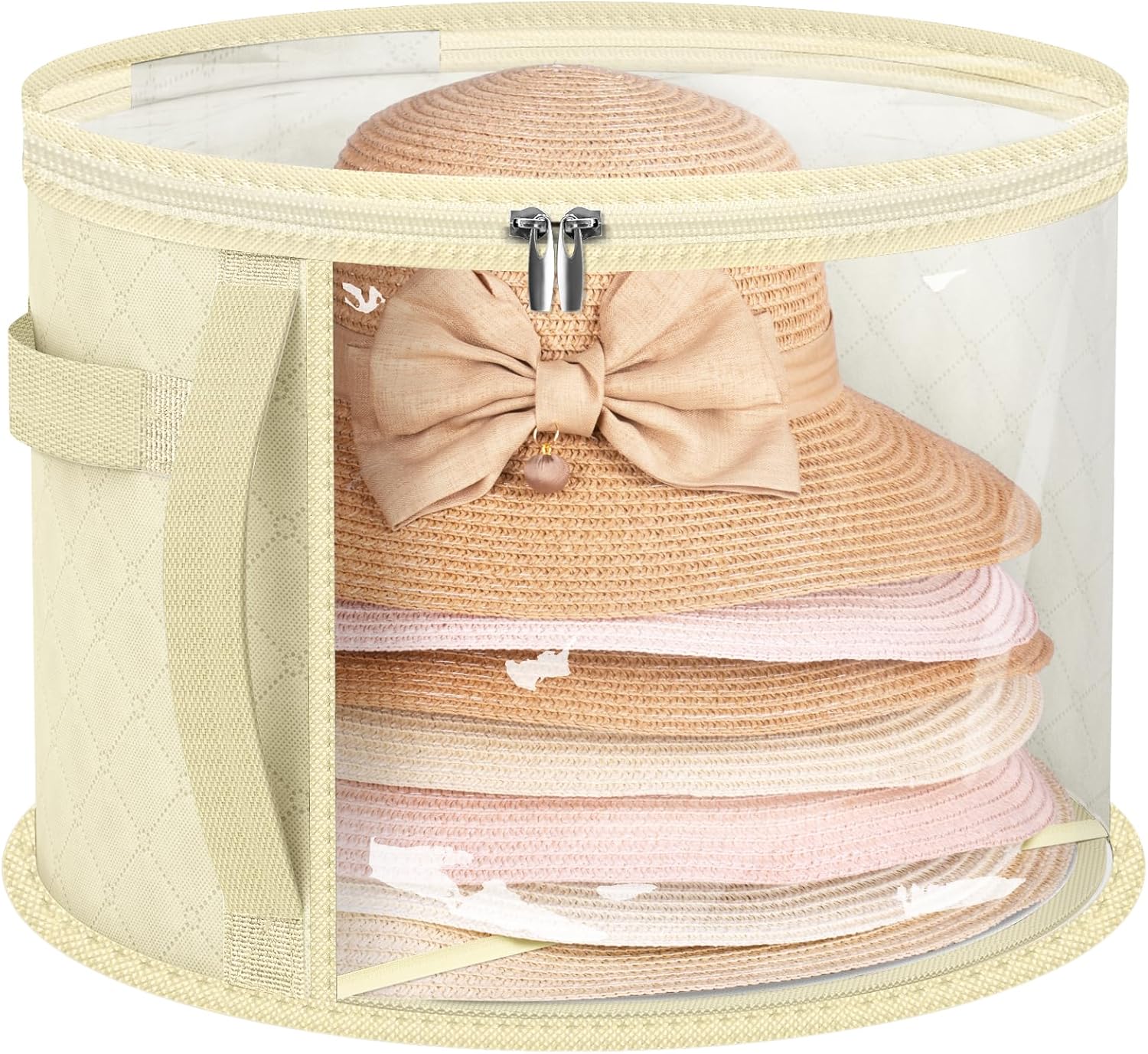 Amazon.com - AOODA Oversized Clear Hat Storage Bag for Women, Holds up ...