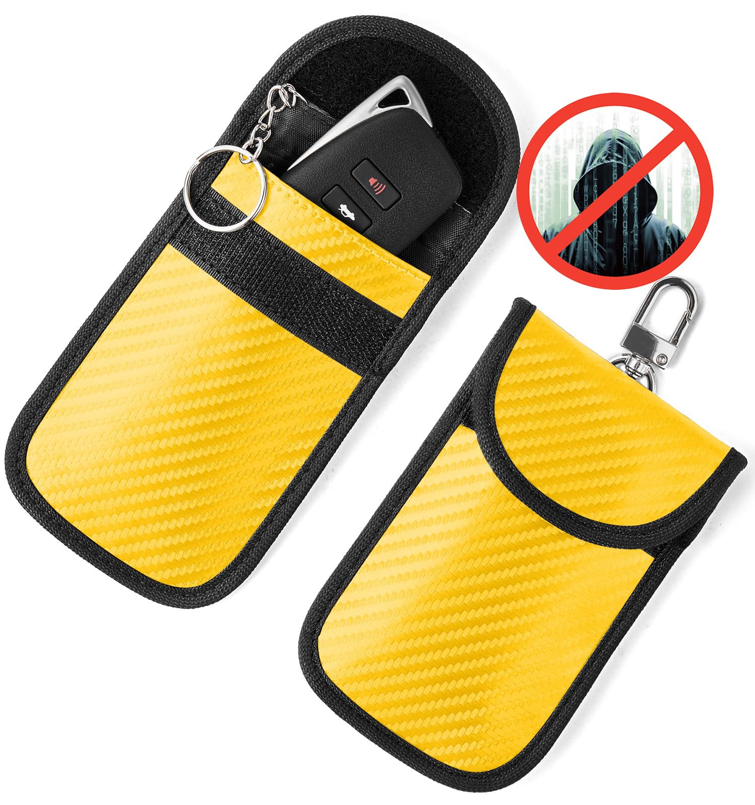 Amazon.com: Vammcht Upgraded Faraday Bag for Key Fob (2 Pack), Premium ...