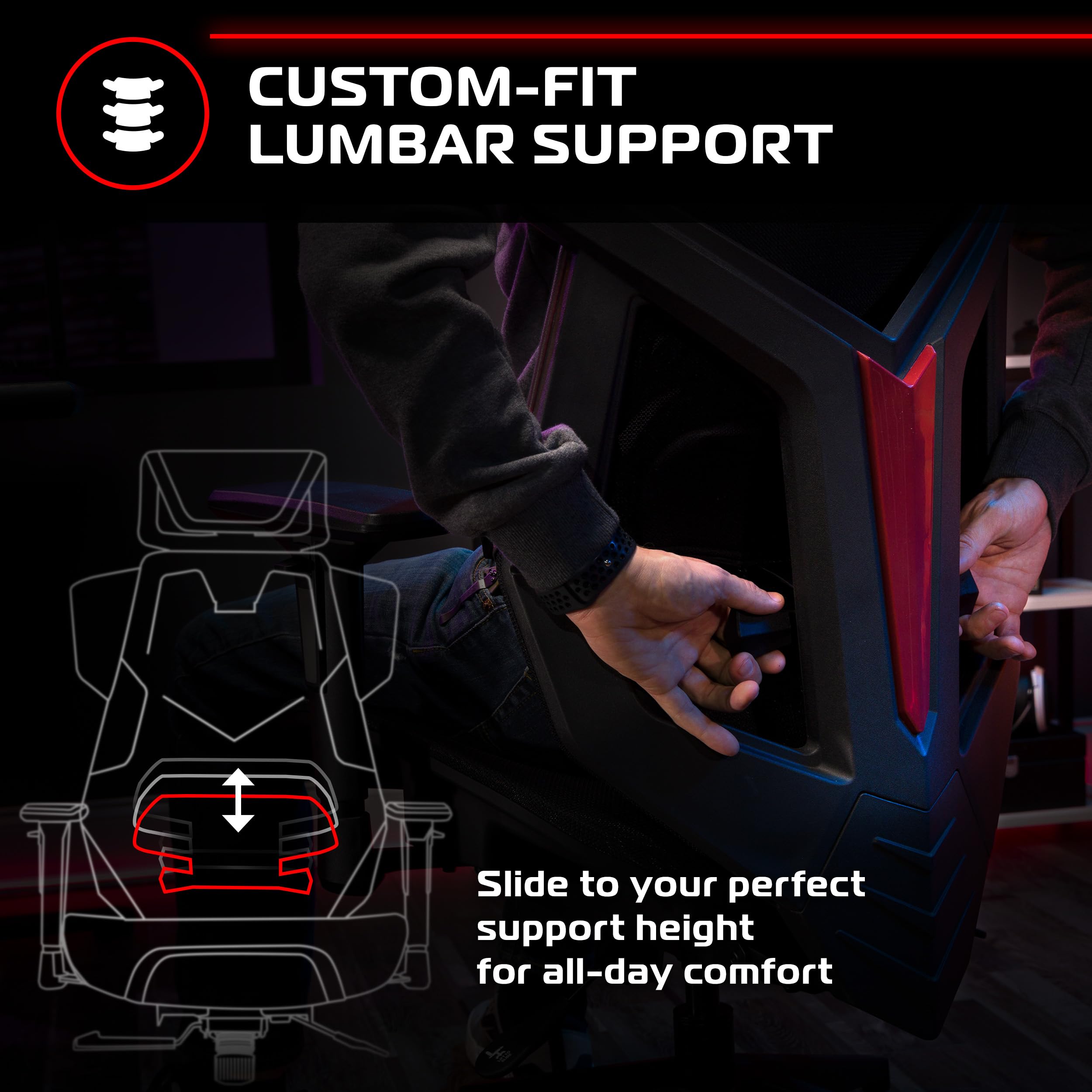 Snapklik.com : Respawn FLEXX Ergonomic Office And Gaming Chair