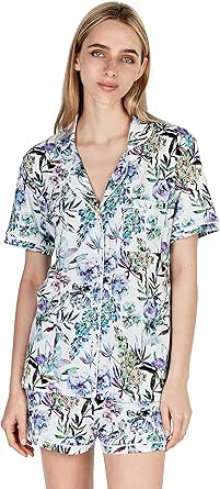 Romelya Ultra Soft 100% Organic Peruvian Pima Cotton Pajama Set Short ...