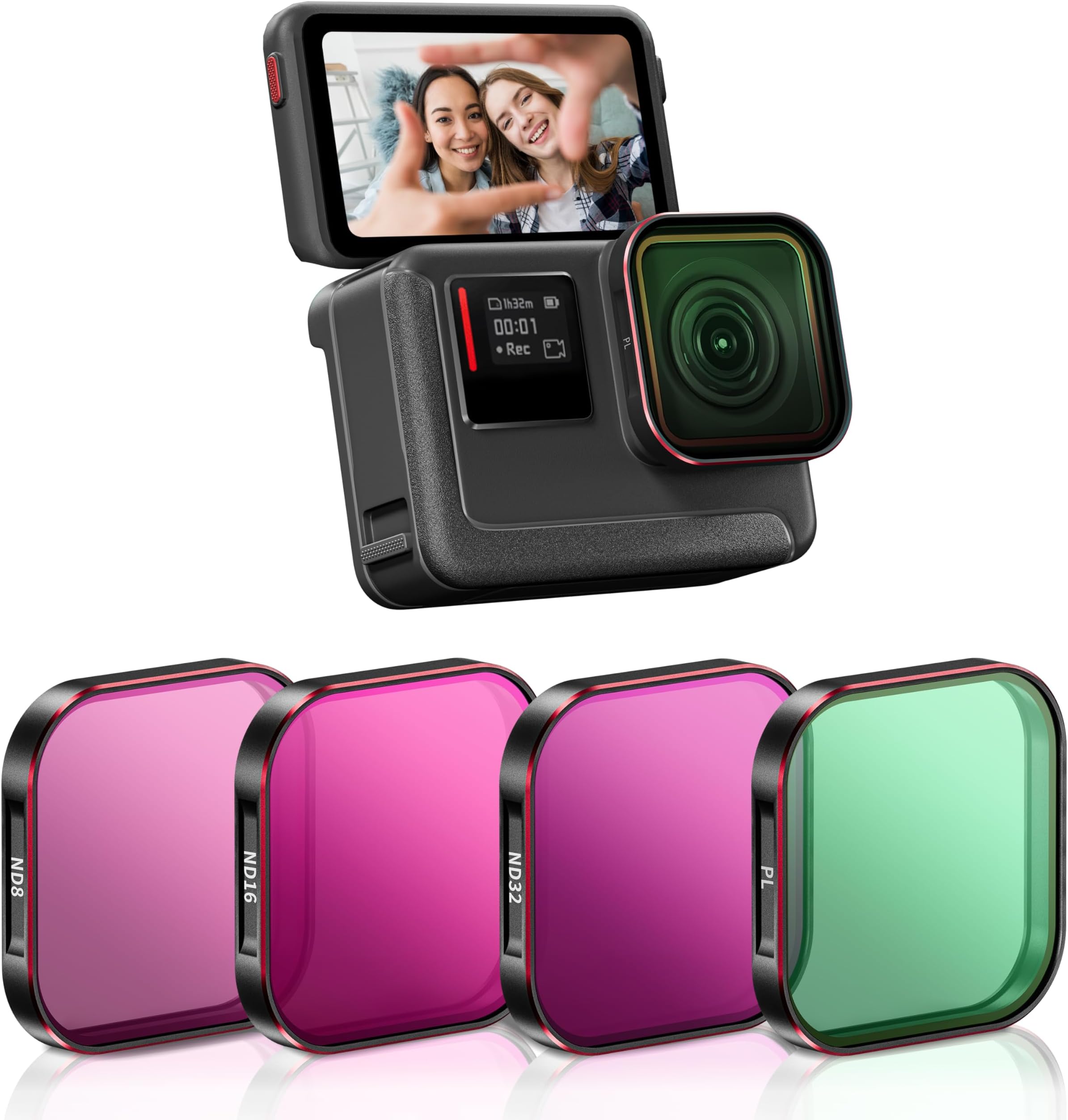 Amazon.com : STARTRC Photo ND & PL Filter Set Compatible for Insta360 ...