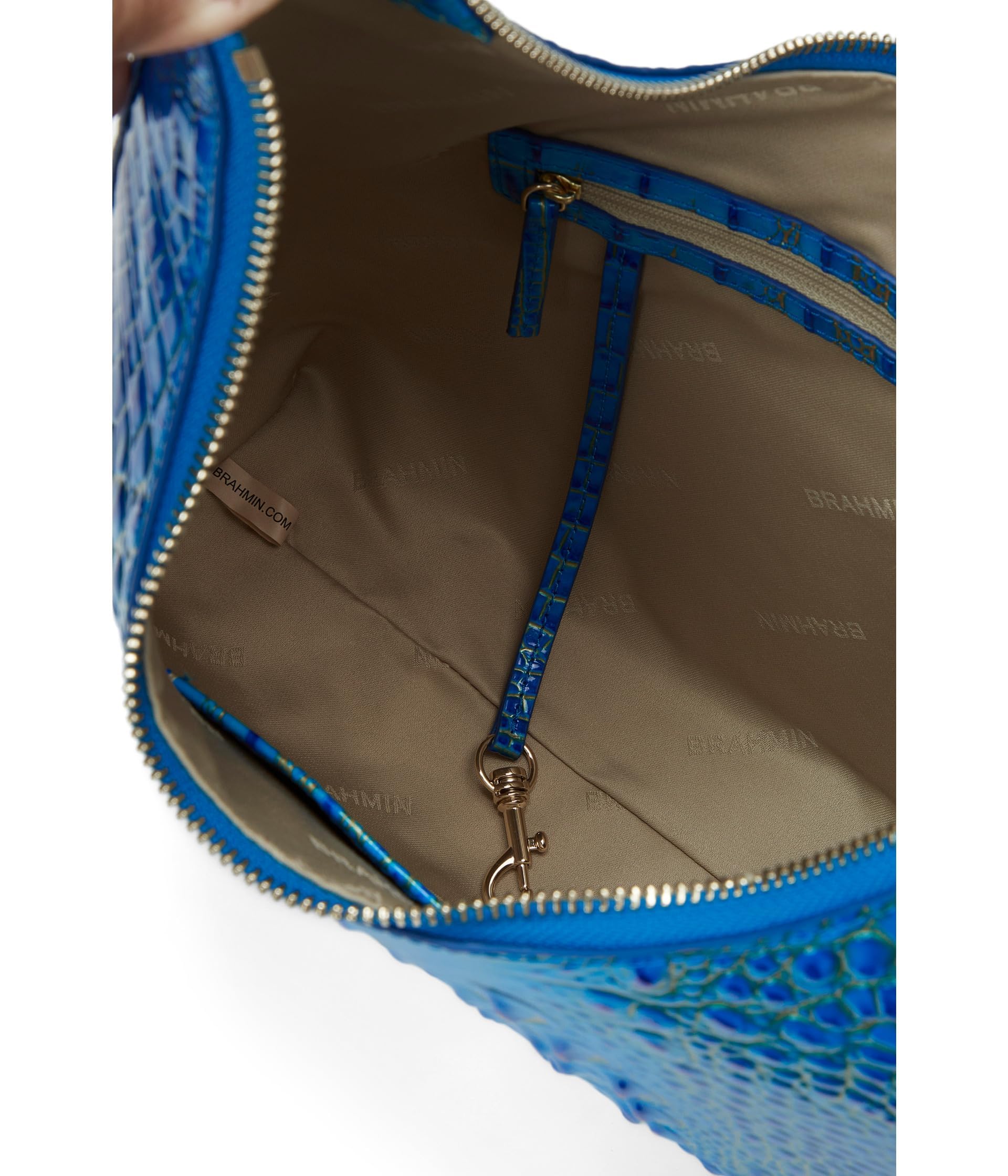 Snapklik.com : Brahmin Womens Tabitha Satchel Electric Indigo One Size