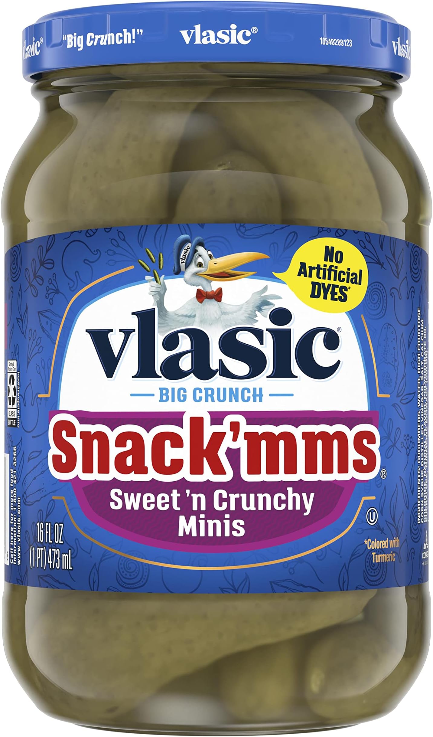 Amazon.com : Vlasic Stackers Kosher Dill Pickles, Keto Friendly, 16 FL ...