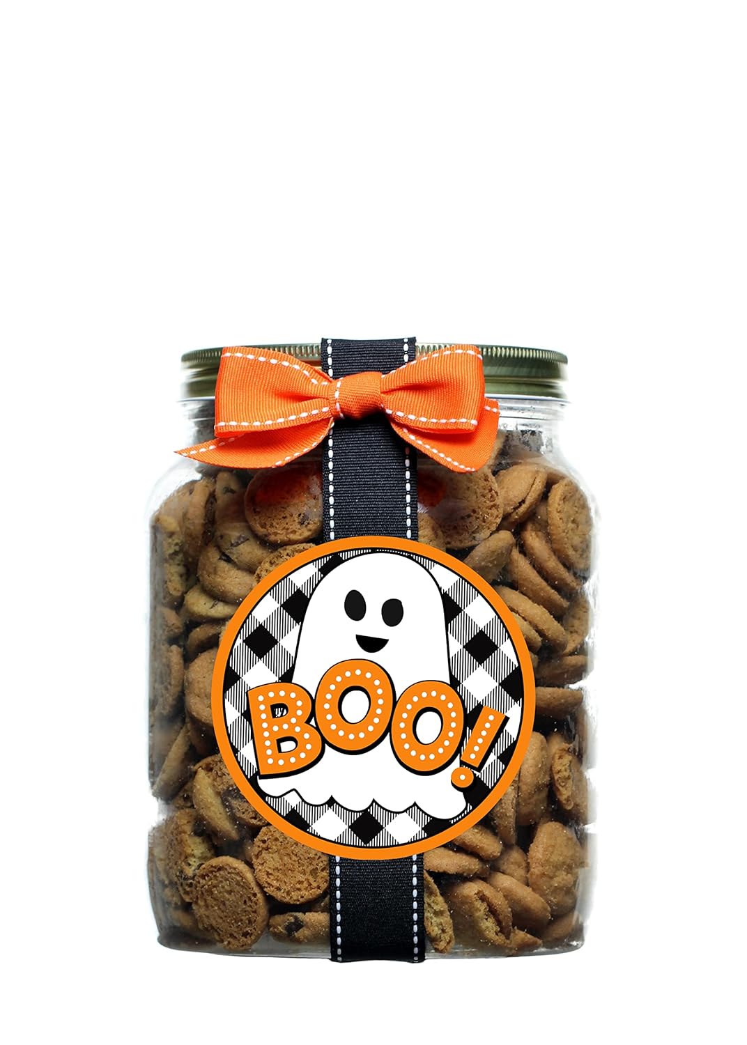 Amazon.com : Nam's Bits Chocolate Chip Cookies - Halloween Half Gallon ...