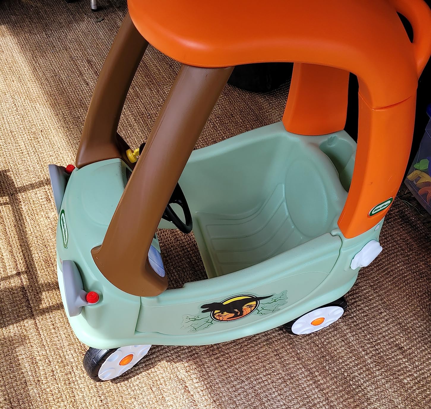 little tikes T-Rex Cozy Coupe by Dinosaur Ride-On Car for Kids ...