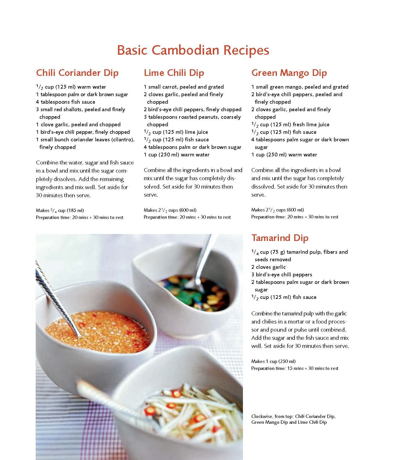 Khmer Food Recipe Book | Bryont Blog