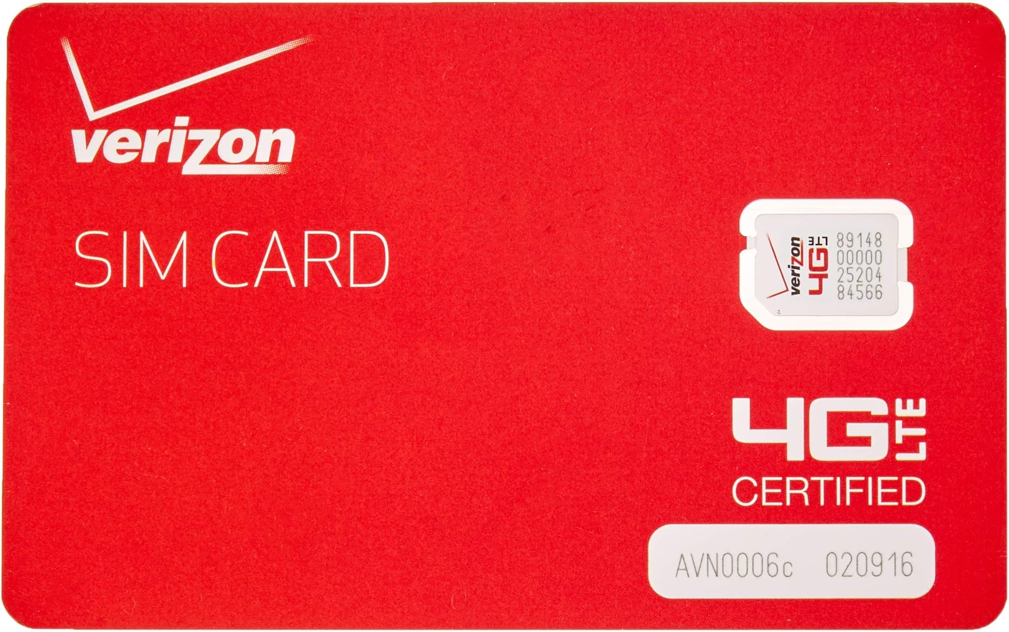 Amazon.com: Verizon Nano Sized SIM Card 4G LTE, 4FF NFC - Samsug Galaxy ...