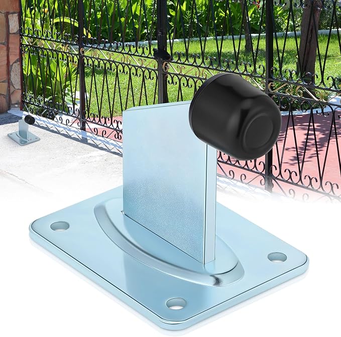 Amazon.com: MorningRo End Stop Heavy Duty Gate Stopper Floor Mount 4-5/ ...