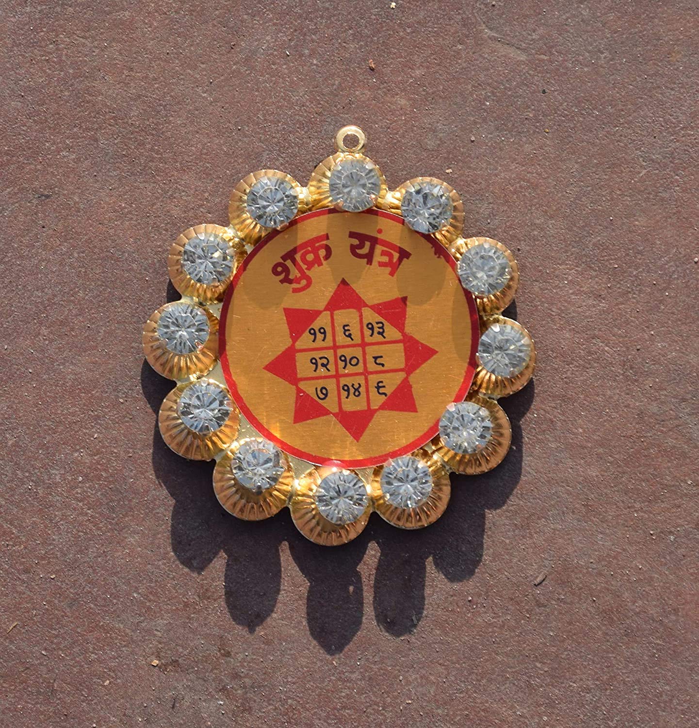 Buy Shukra Yantra Shukra Yantra with American Diamond shukra Yantra ...