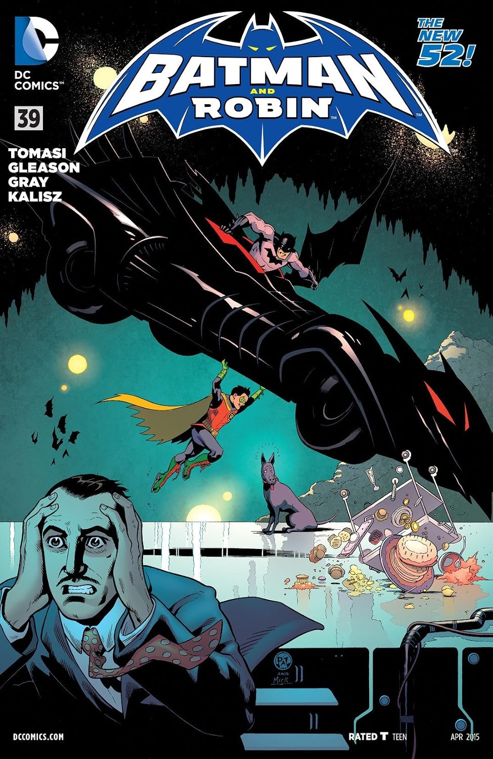 Amazon.com: Batman and Robin (2011-2015) #39 (Batman and Robin (2011 ...