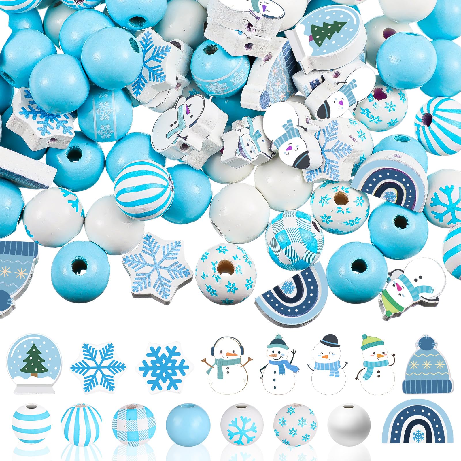 Assortment DIY Jewelry Crafts Unfinished 200-Piece Assortment - 4 ...