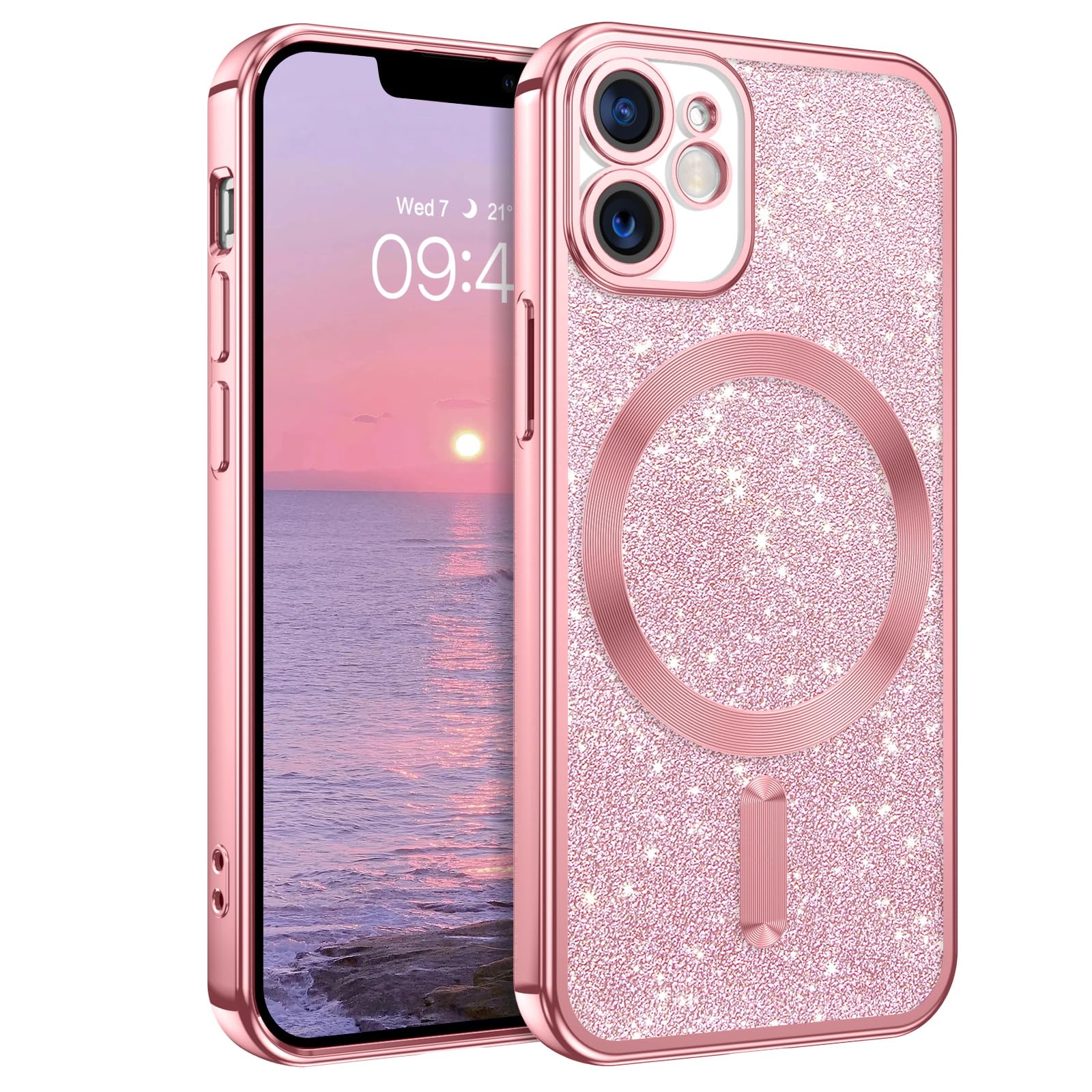 GaoBao Magnetic for iPhone 12 Mini Case, Slim Fit iPhone 12 Mini Case ...