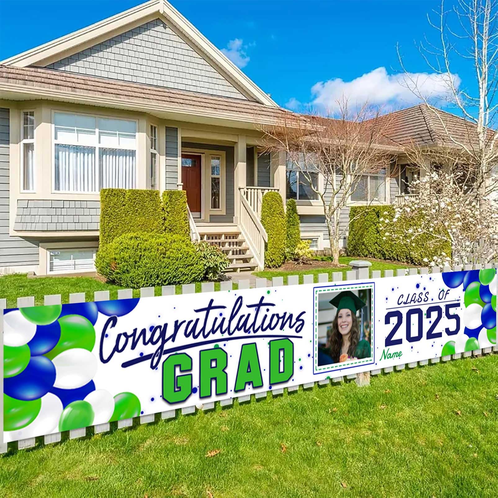 Custom 2025 Graduation Backdrop Banner Graduation Banner Class Of 2025 ...
