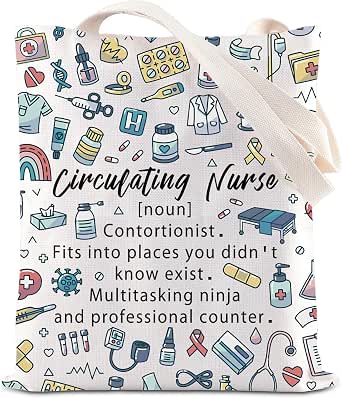 Amazon.com: FOTAP Circulating Nurse Gift Operating Room Nurse Handbag ...