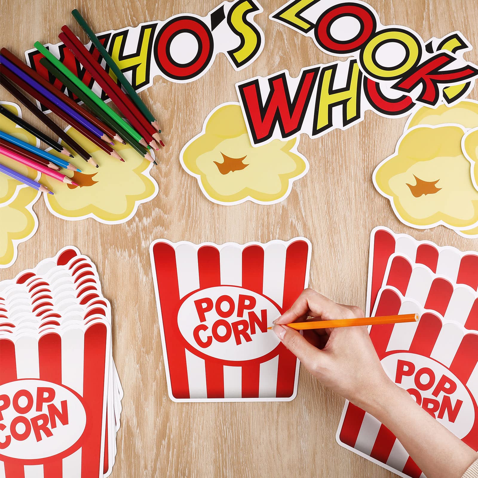 Snapklik.com : Taobary 70 Pcs Popcorn Bulletin Board Decor Popcorn ...