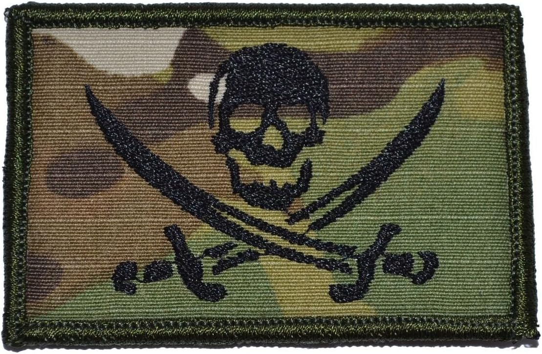 Amazon.com: Pirate Jolly Roger 2x3 Patch - Multicam