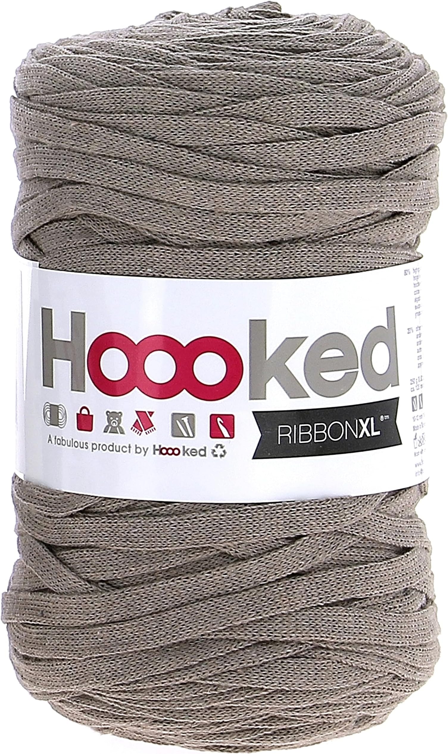 Amazon.com: Hoooked Ribbon XL Yarn-Sandy Ecru
