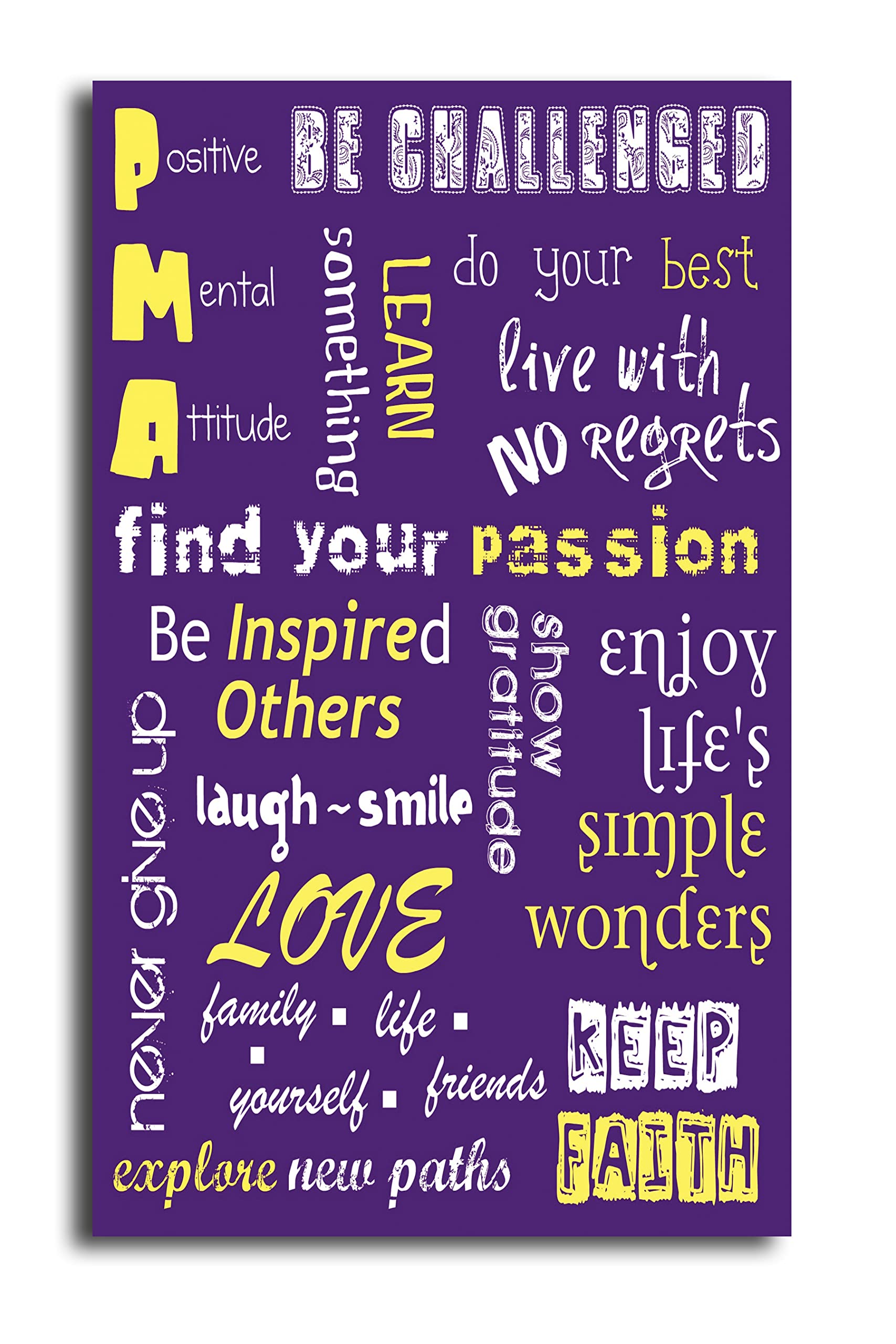 Positive Attitude Posters Quotes Positive Thinking Quote Print Poster